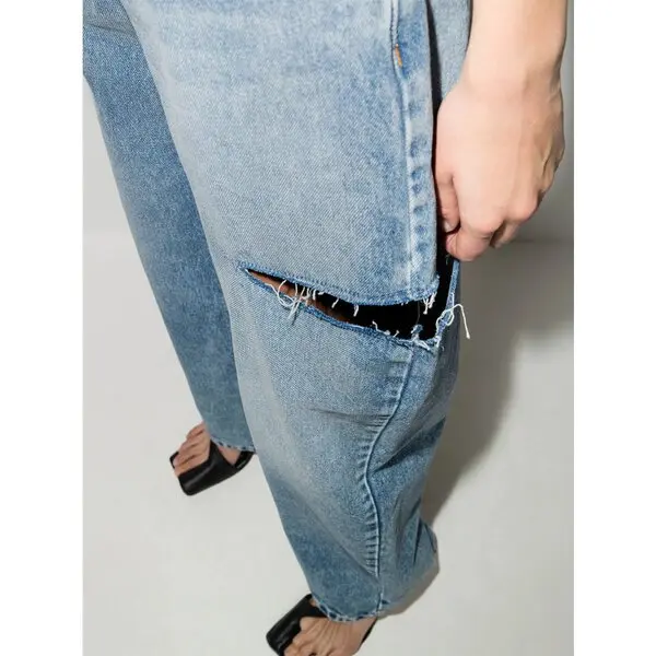MAISON MARGIELA Denim Straight-leg Jeans - Blue