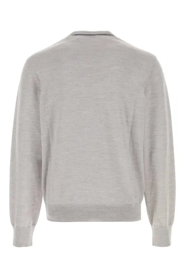 Loewe Grey Wool Blend Sweater