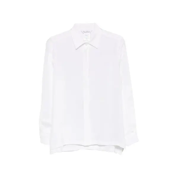 Max Mara Classic Silk Shirt - White