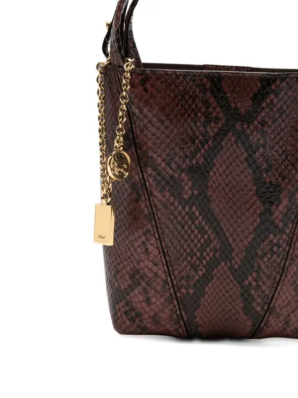 Chloé Spin Leather Tote Bag - Multicolor