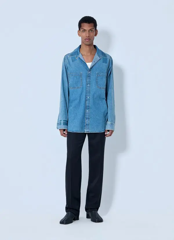 MAISON MARGIELA Denim Button-down Shirt