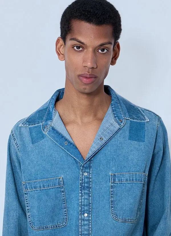 MAISON MARGIELA Denim Button-down Shirt