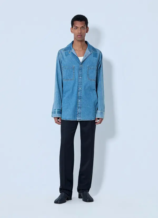 MAISON MARGIELA Denim Button-down Shirt