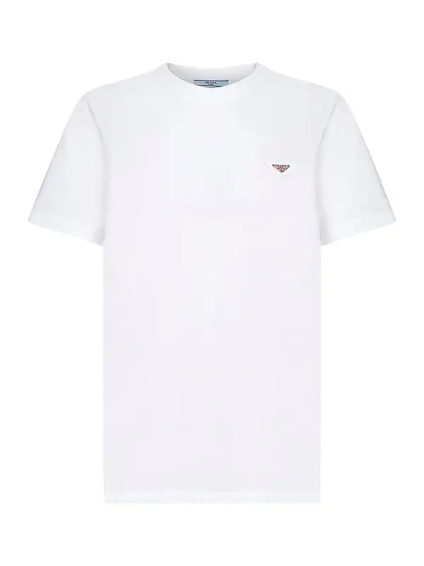 Prada Jersey Logo T-shirt - Multicolor