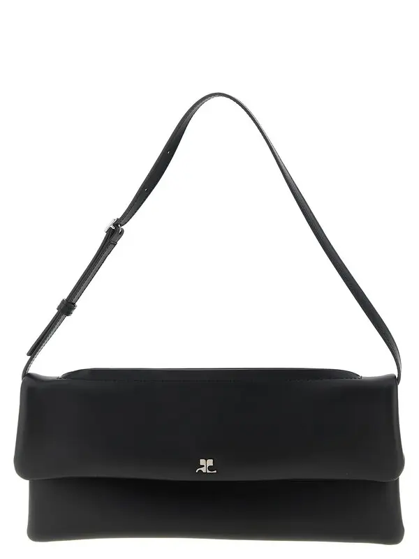 COURREGES Wrist Clutch - Black