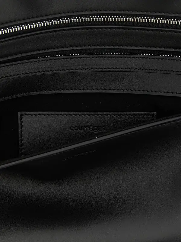 COURREGES Wrist Clutch - Black
