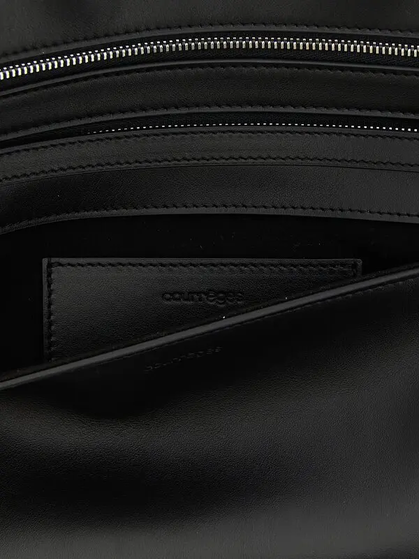 COURREGES Leather Wrist Clutch