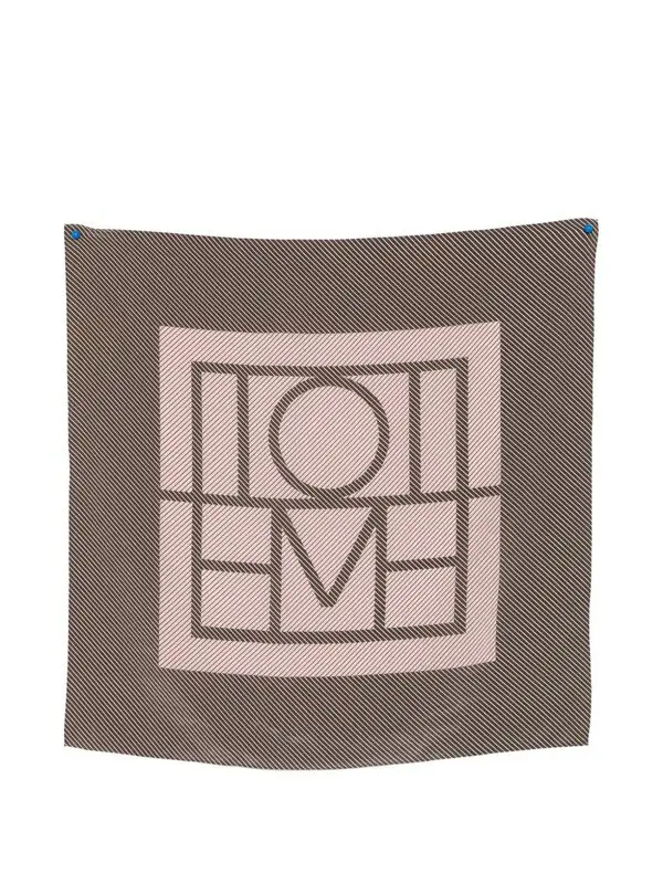 TOTEME Monogram Silk Foulard