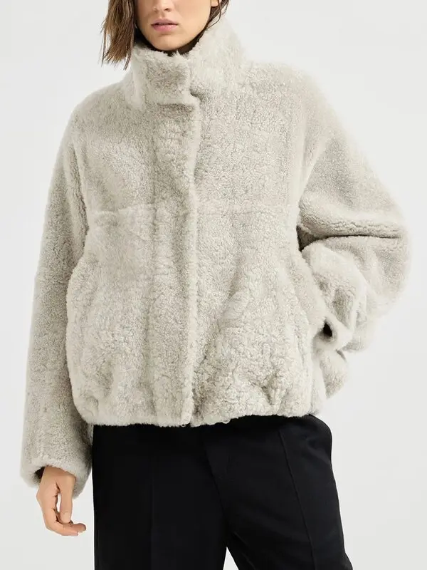 Brunello Cucinelli Sheepskin Jacket - Multicolor