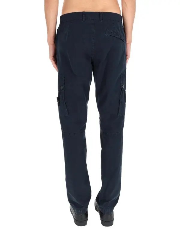 Stone Island Cargo Pants With Logo Patch