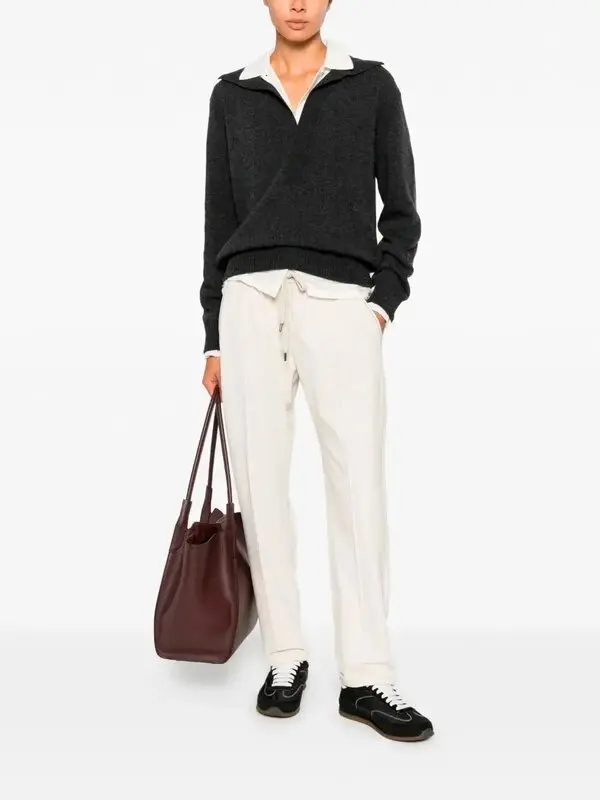 Brunello Cucinelli Cotton Fleece Track Pants - Multicolor