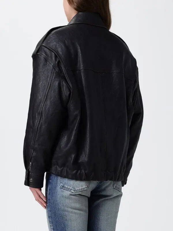 Saint Laurent Lambskin Leather Jacket