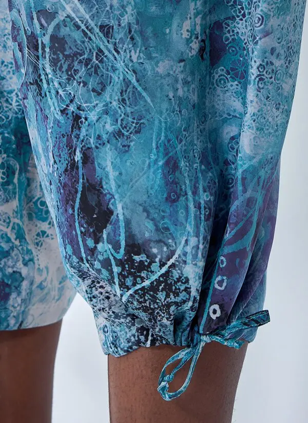 Yohji Yamamoto Drawstring Cropped Shorts