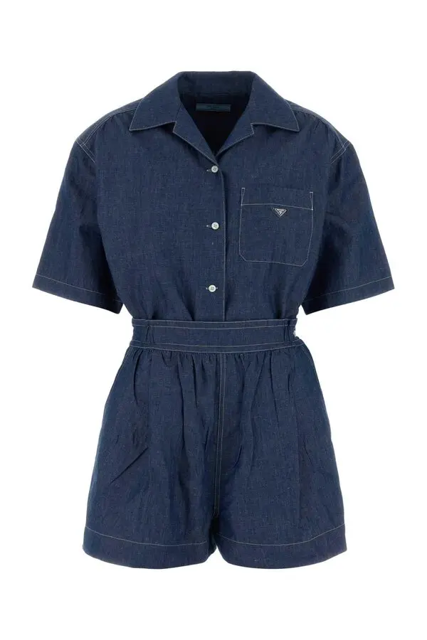 Prada Chambray Jumpsuit
