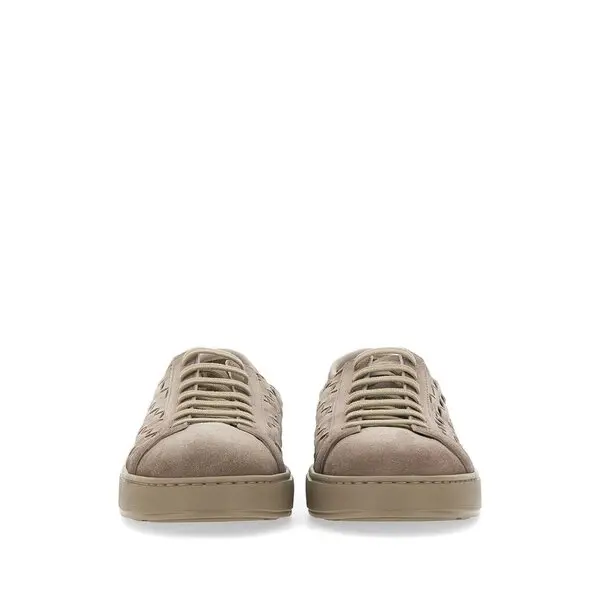 Santoni Neutrals Trainers Low-tops