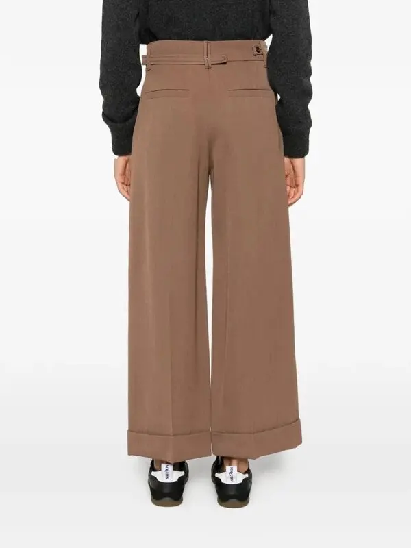 Brunello Cucinelli Wool Wide-leg Trousers