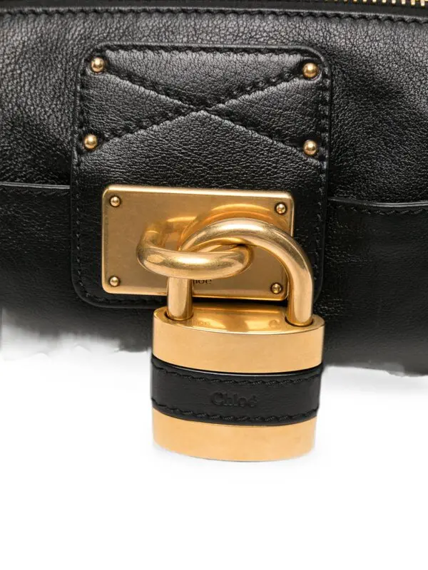 Chloé Paddington Leather Shoulder Bag - Multicolor