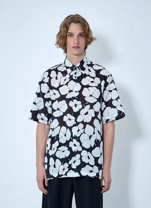 Dries Van Noten Floral Short-sleeve Shirt