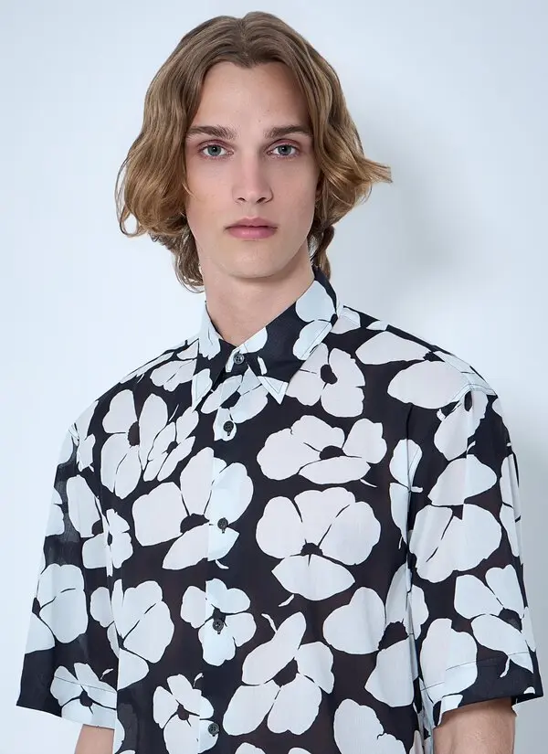 Dries Van Noten Floral Short-sleeve Shirt
