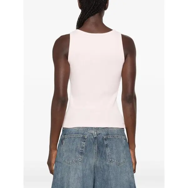 Casablanca Ribbed Logo Tank Top