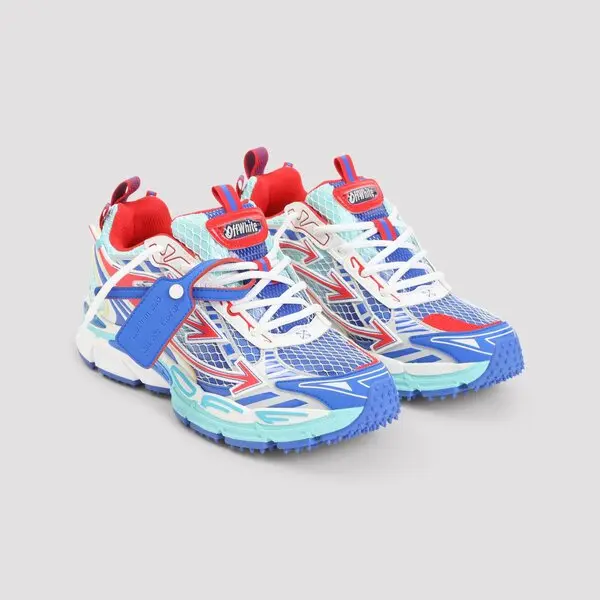 Off-White M-be Right Back Net Sneakers - Red