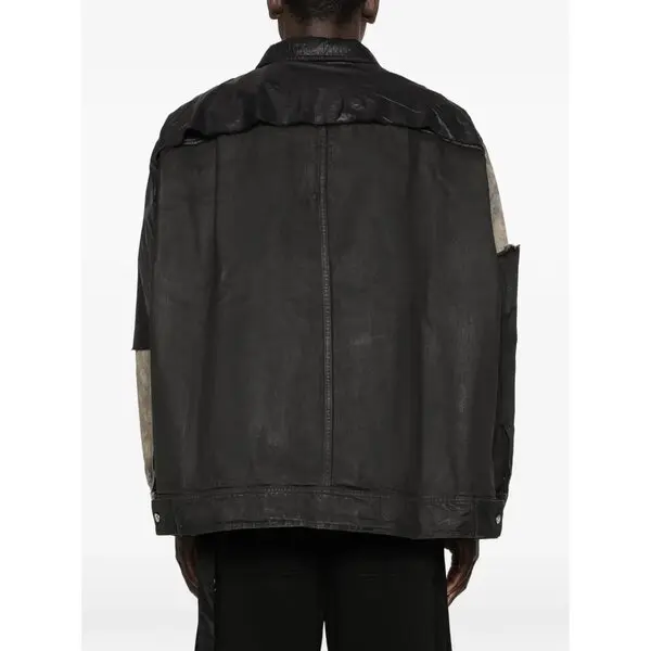 Rick Owens Paneled Shirt Jacket