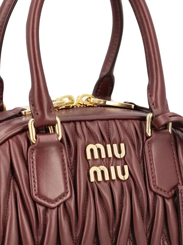 Miu Miu Arcadie Leather Handbag