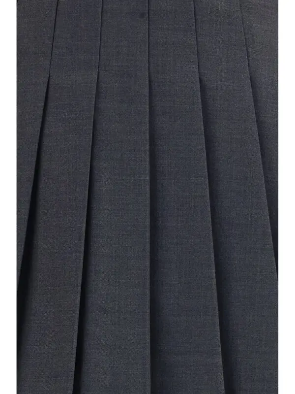 SELF-PORTRAIT Pleated Mini Skirt