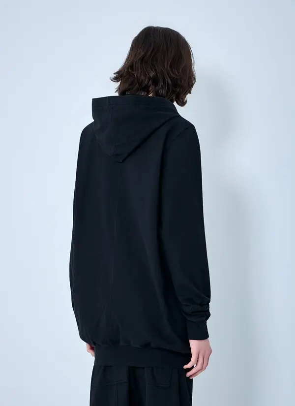 Rick Owens Drawstring Hooded Sweatshirt
