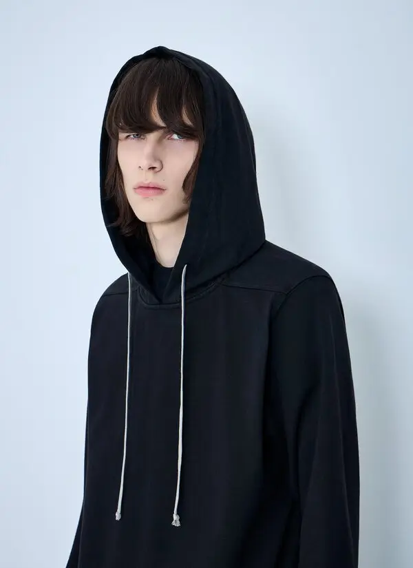 Rick Owens Drawstring Hooded Sweatshirt