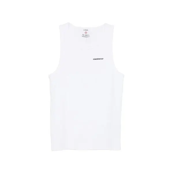 Casablanca T-shirts & Vests Vests & Tanks - White