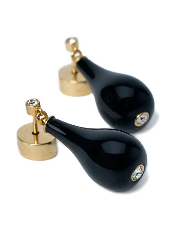 TOTEME Onyx Drops Earrings