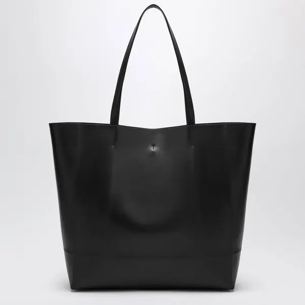 TOTEME Roam Leather Tote Bag - Black