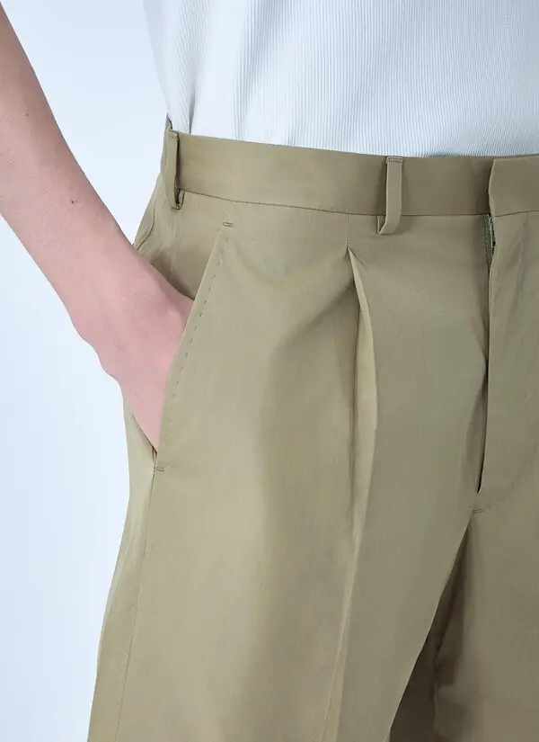 Prada Button Patch Pocket Trousers