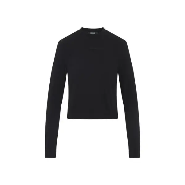 Jacquemus Grosgrain T-shirt - Black