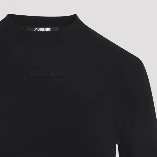 Jacquemus Grosgrain T-shirt - Black