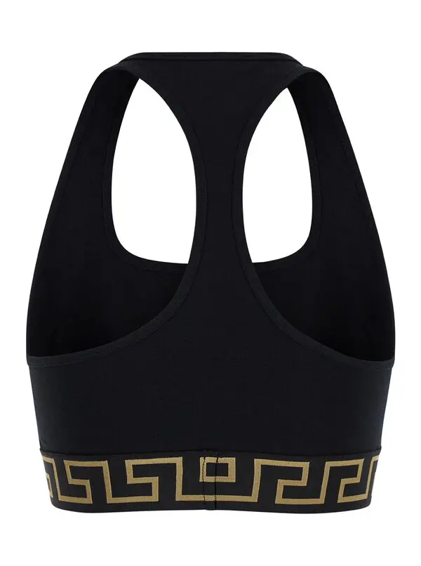 Versace Top 'sport' With Tech Fabric Logo For