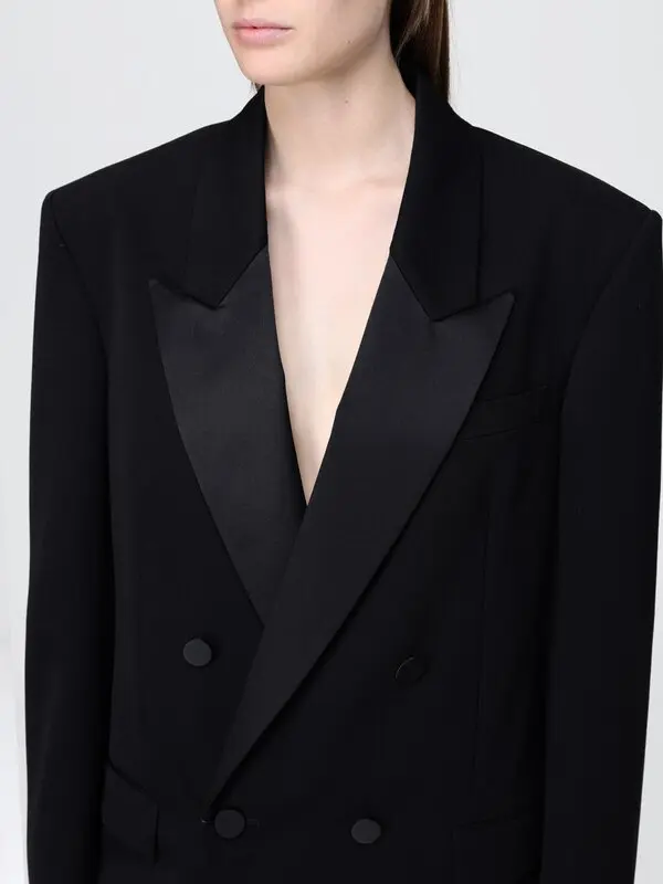 Saint Laurent Double-breasted Wool Blazer