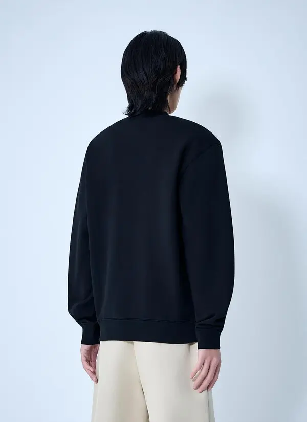 Jacquemus Le Camionneur Gros Grain Sweatshirt - Black