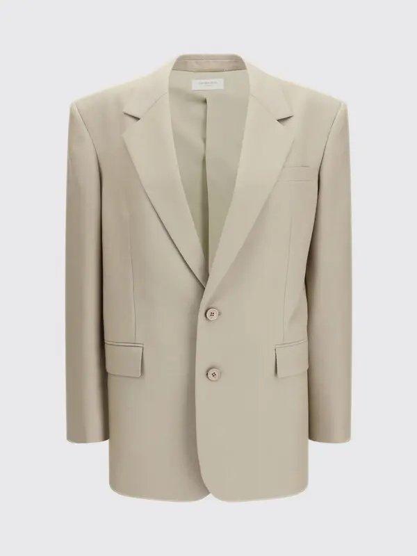 Saint Laurent Single-breasted Wool Blend Blazer