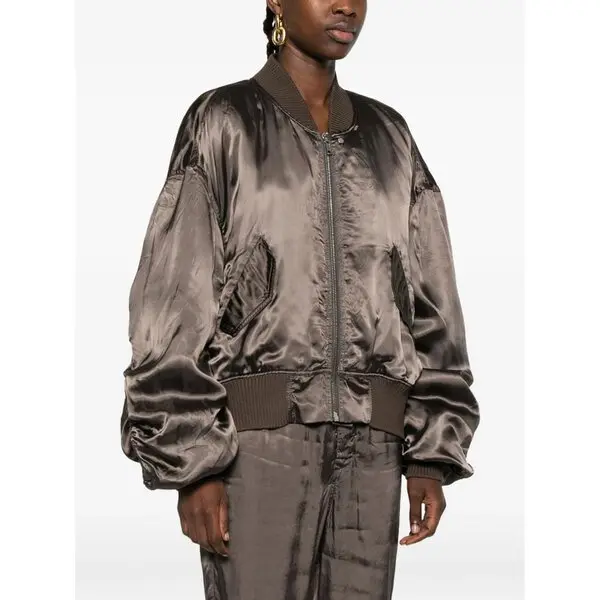Rick Owens Jackets Bomber Jackets - Brown