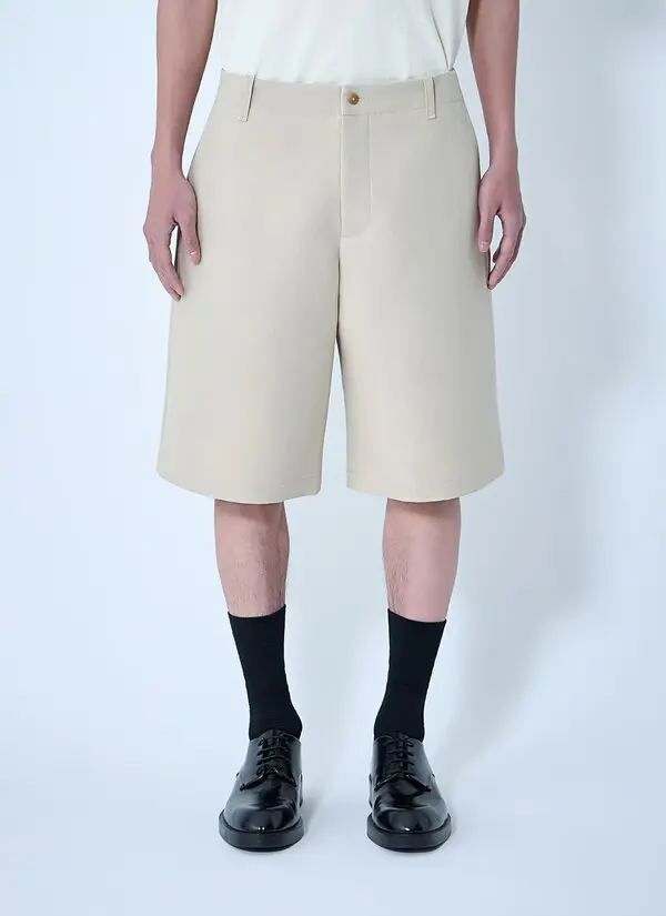 Jacquemus Le Short Camargue - Cream