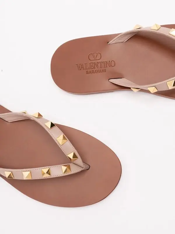 Valentino Garavani Rockstud` Sandals - Multicolor