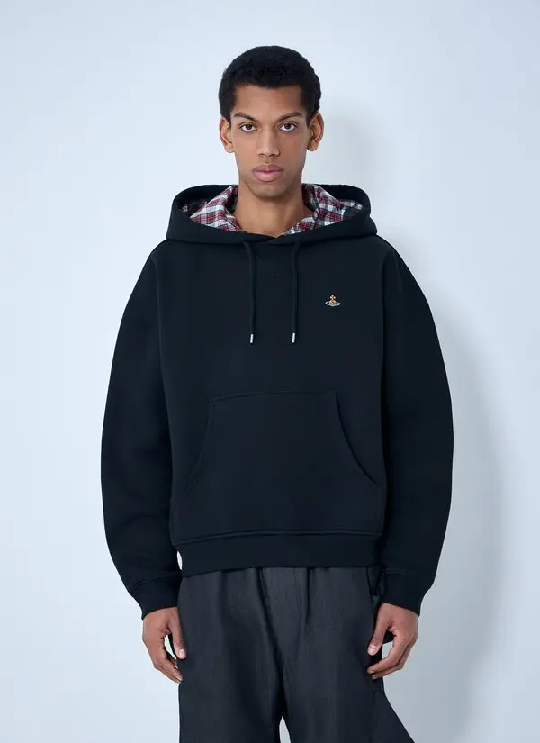 VIVIENNE WESTWOOD Ashtop Hooded Sweatshirt - Black