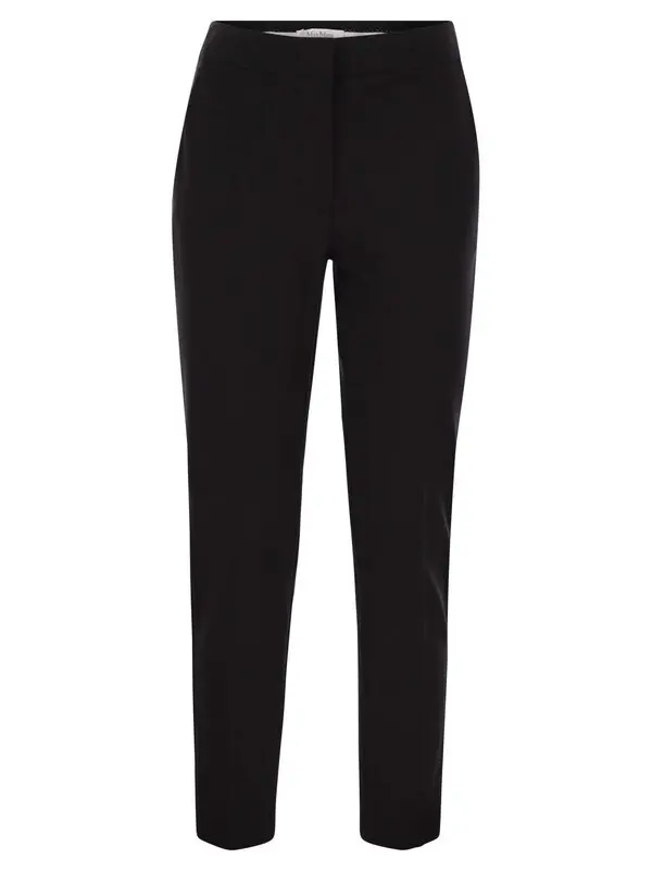 Max Mara Pegno Viscose Jersey Trousers