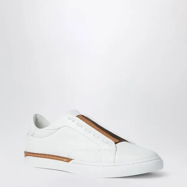 Fendi City Low-top Sneakers In Leather
