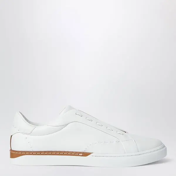 Fendi Leather City Low-top Sneakers - White