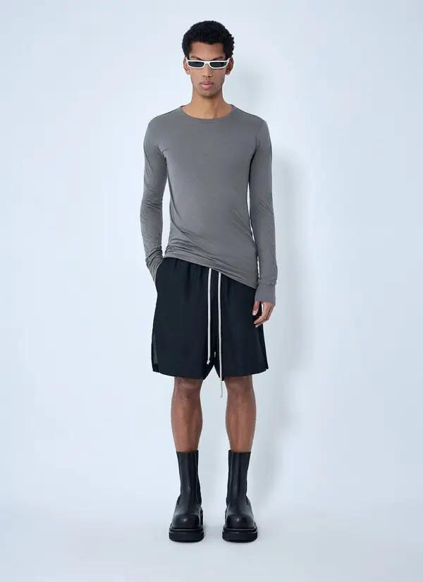 Rick Owens Drawstring Relaxed Fit Shorts