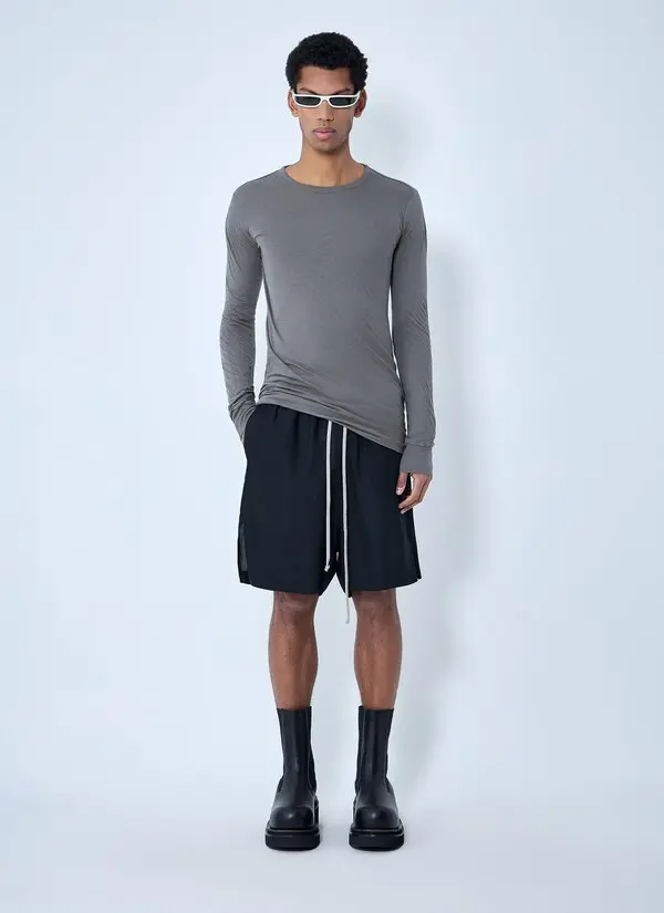 Rick Owens Drawstring Relaxed Fit Shorts