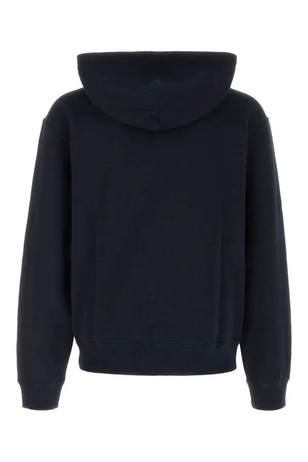 JIL SANDER Midnight Cotton Sweatshirt - Blue